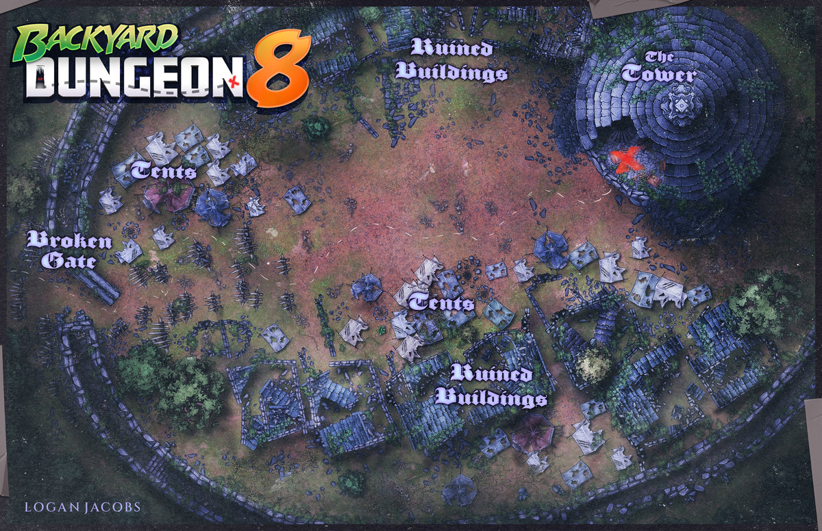 Backyard Dungeon 8 – Logan Jacobs Books